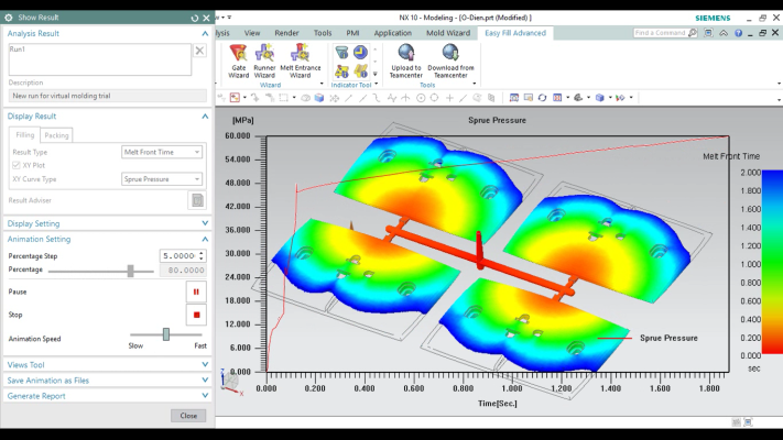 NX desarrollo de moldes y troqueles